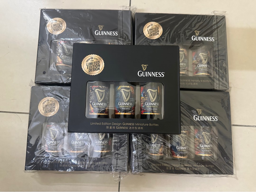 Guinness stout limited edition 5 box, Hobbies & Toys, Collectibles ...