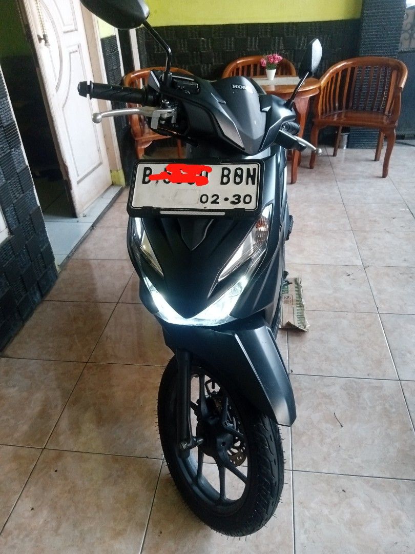 Hondo beat 2025 keyless like new, Motor di Carousell