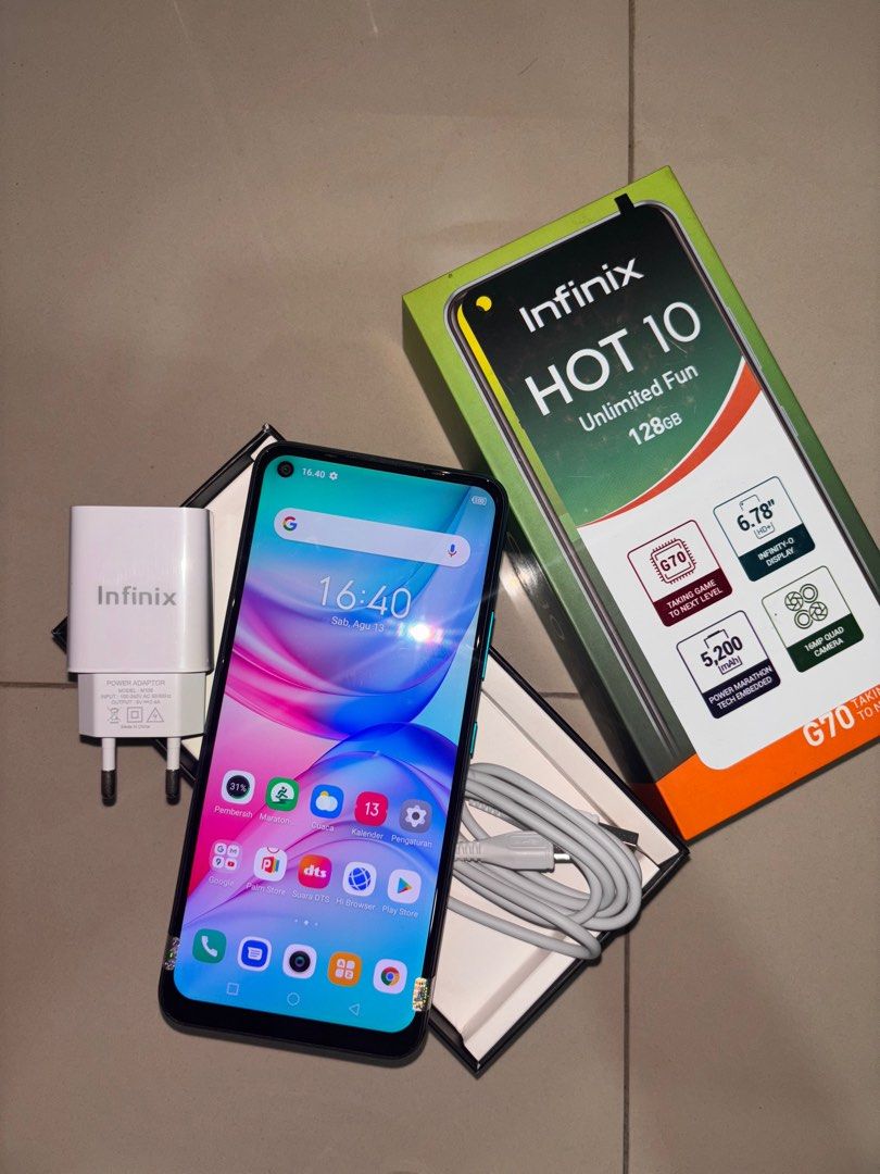 Infinix Hot Telepon Seluler Tablet Ponsel Android Lainnya Di Carousell
