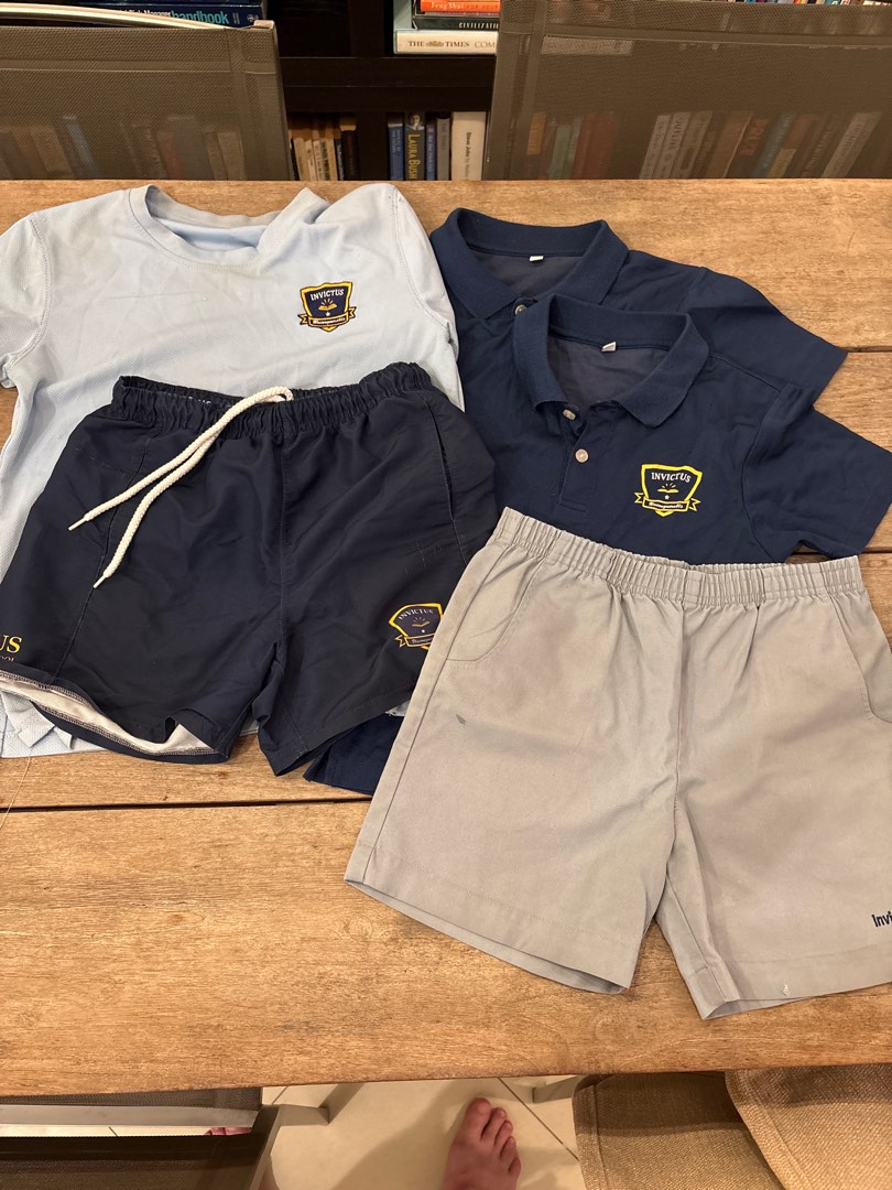Invictus School Uniform Set - Various Sizes, Babies & Kids, Babies ...