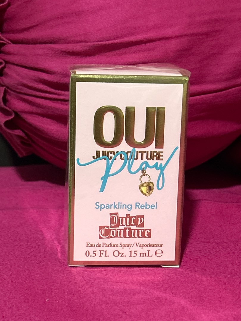 Juicy Couture Oui Play Sparkling Rebel Perfume 15ml, Beauty & Personal ...