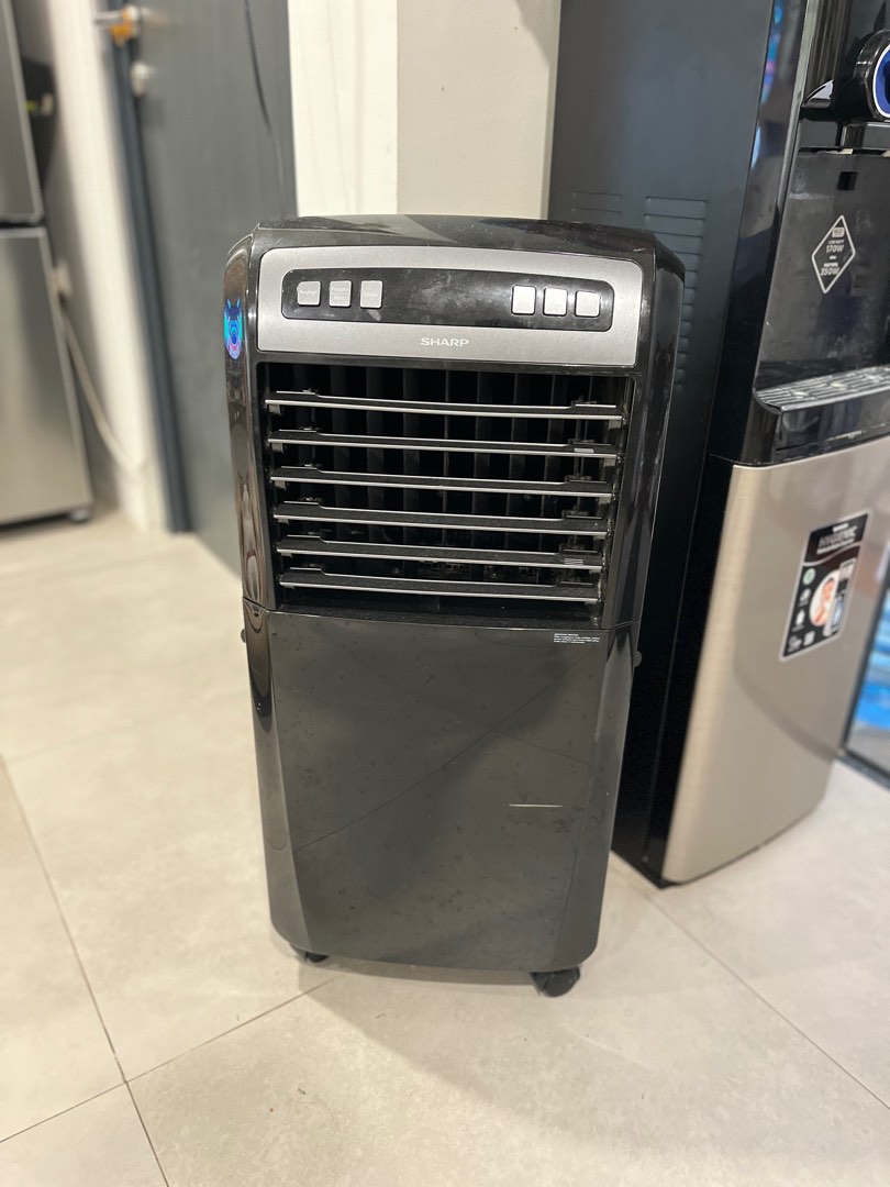 Kipas Angin Sharp Air Cooler Portable Pakai Remote, Perabotan Rumah di ...