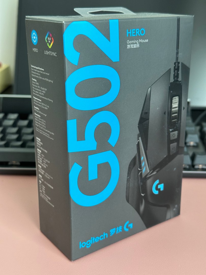 Logitech G502 HERO Gaming Mouse, Computers & Tech, Parts & Accessories ...