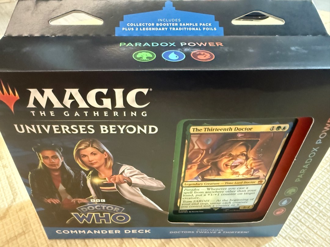 Magic the Gathering Dr Who Commander - Paradox Power, Hobbies & Toys ...