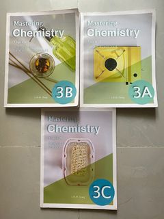 Mastering Chemistry 1C 2A 2B 2C 3A 3B 3C 4A 4B 5 8 全新, 興趣及遊戲, 書本 & 文具 ...