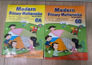 Modern Primary Mathematics 5A 5B 5C 5D, 興趣及遊戲, 書本 & 文具, 教科書 - Carousell