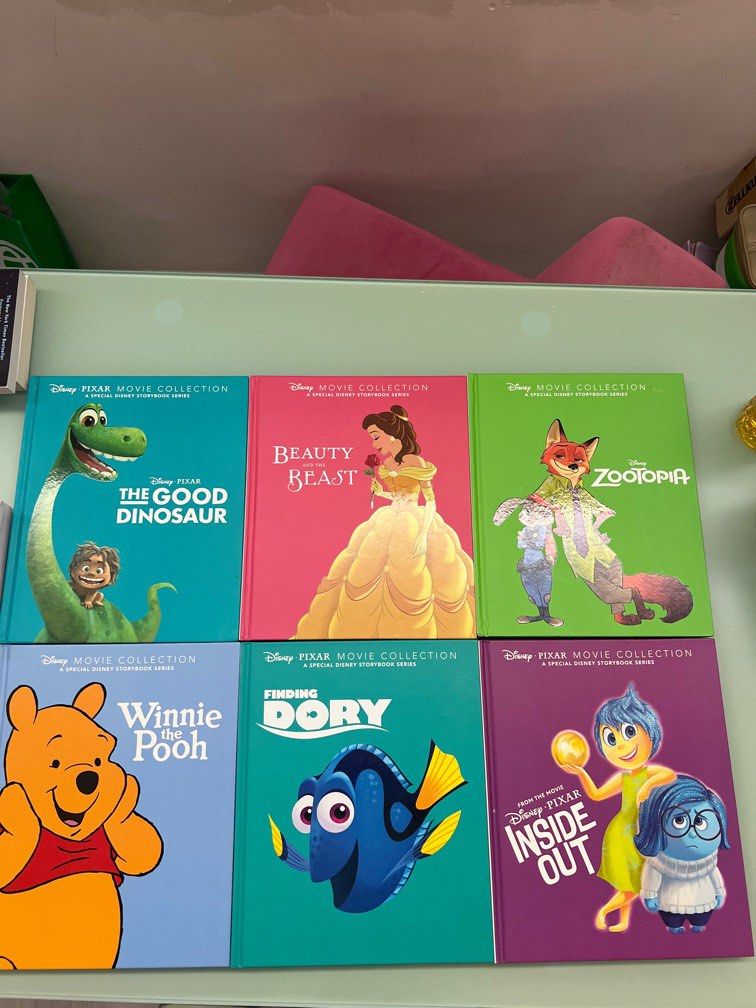 Movie collection story books ( good dinosaur, beauty and the beast ...