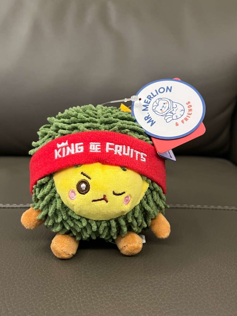 Mr. Merlion & Friends King of Fruits Durian Plushie, Hobbies & Toys ...