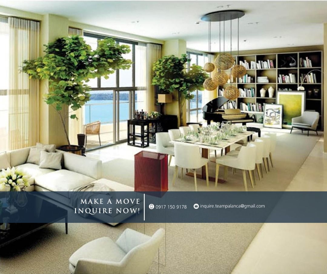 Panoramic Seaview Suite Facing Samal – 3BR Corner Unit at Azuela Cove ...