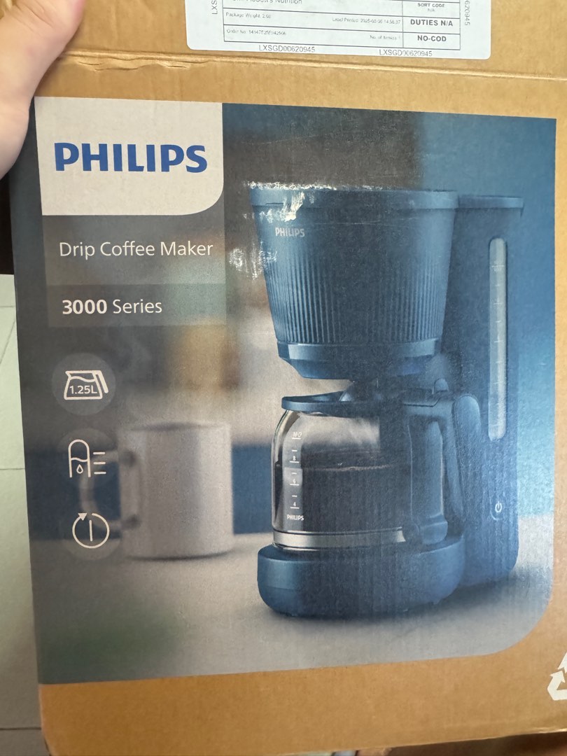 Philips Drip Coffee Maker 3000 Series - Brand New, TV & Home Appliances ...
