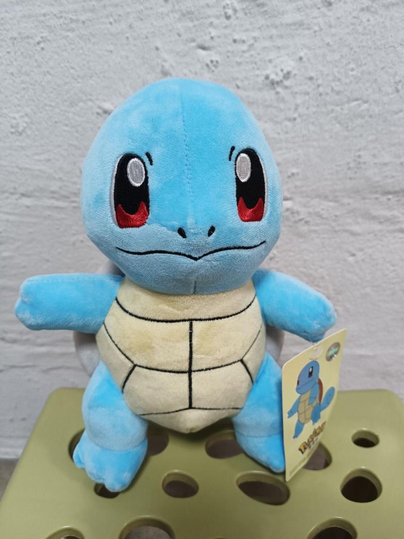 Pokemon Squirtle Plush Toy with Tag, Hobbies & Toys, Toys & Games on Carousell