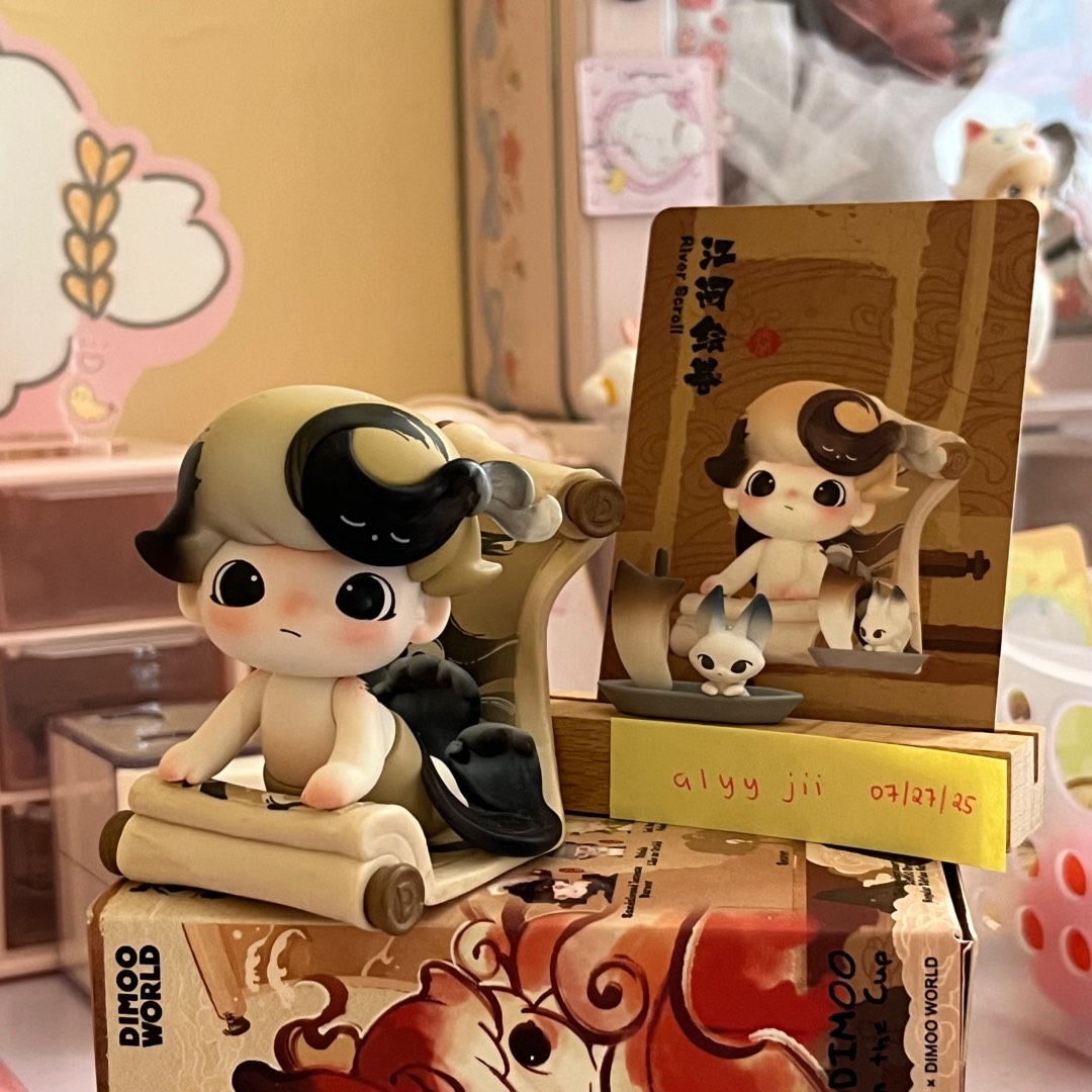 POPMART DIMOO STORIES IN A CUP - River Scroll, Hobbies & Toys, Toys ...