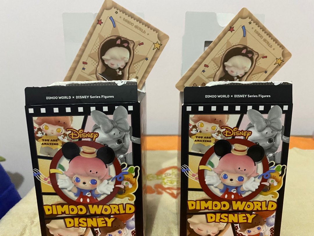 Popmart Dimoo x Disney Chip & Dale’s dream, Hobbies & Toys, Toys ...