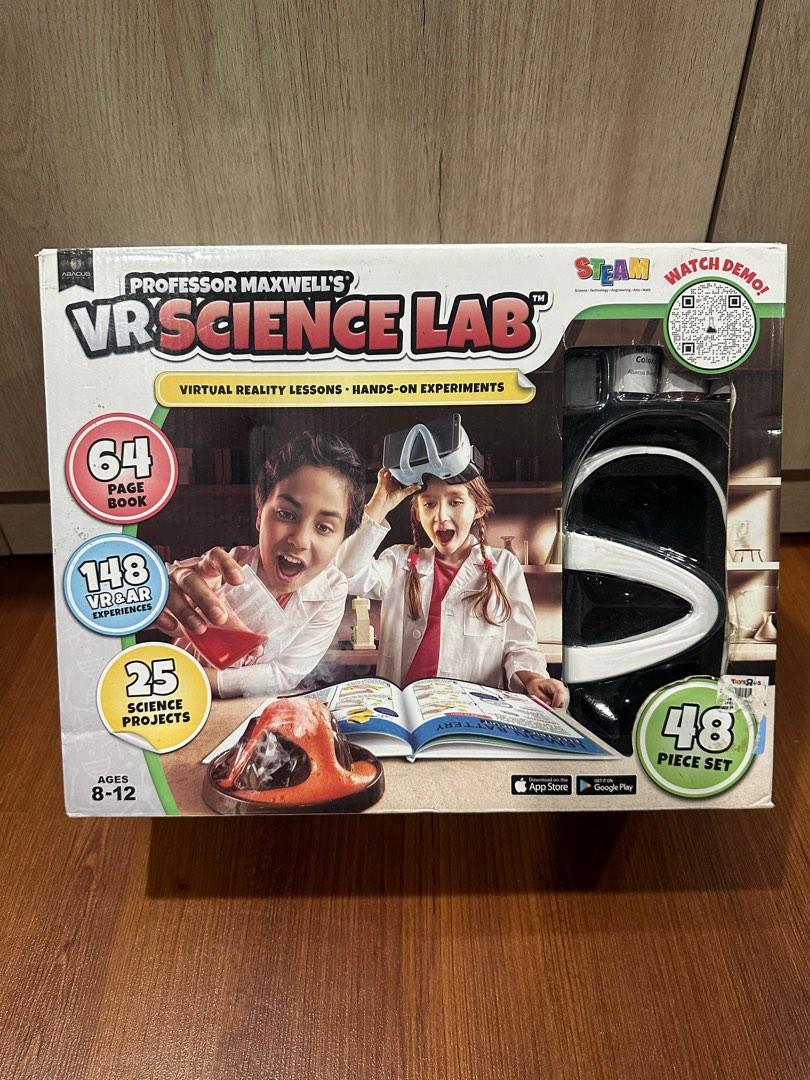 Professor Maxwell VR Science Lab, Hobbies & Toys, Toys & Games on Carousell