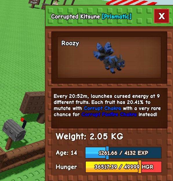Roblox Corrupted Kitsune [Prismatic], Video Gaming, Gaming Accessories ...