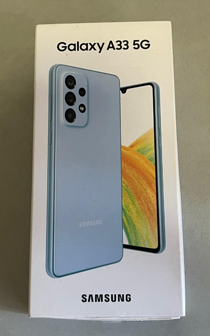 Samsung A33 5G Awesome Blue 128GB, Mobile Phones & Gadgets, Mobile ...