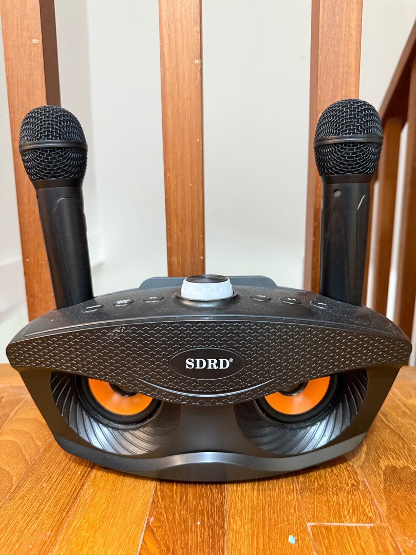 SDRD Karaoke System with Dual Microphones, Audio, Soundbars, Speakers ...