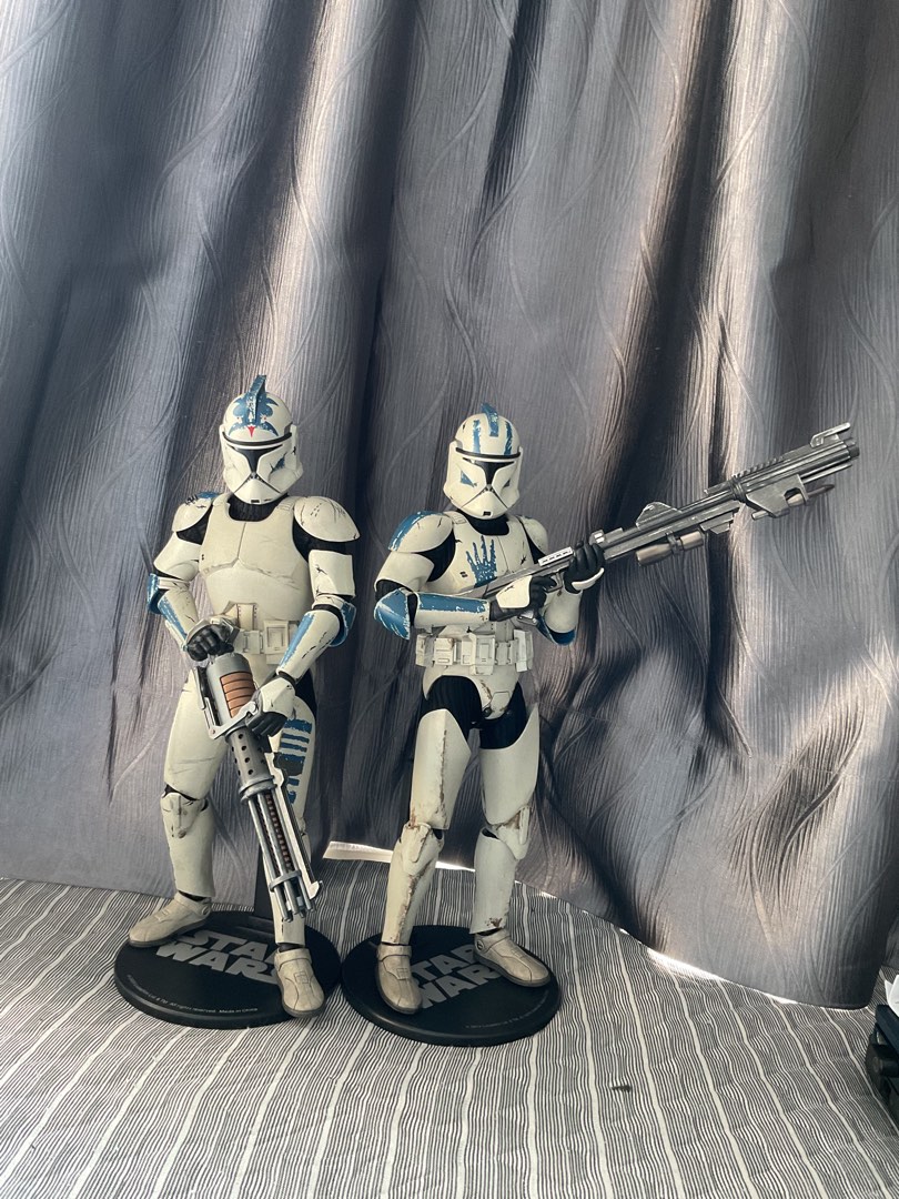 Star Wars Sideshow 1/6 Phase 1 Clones - Fives and Echo, Hobbies & Toys ...