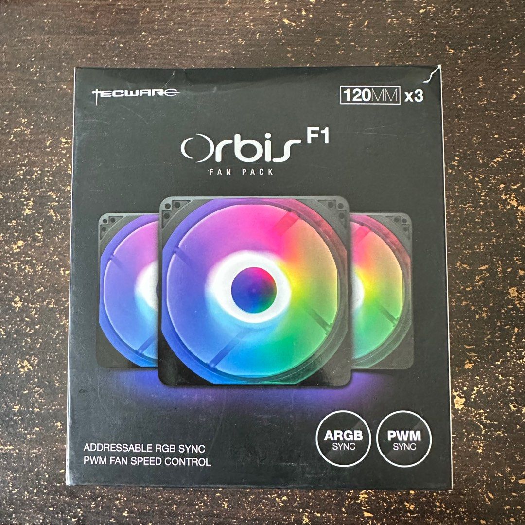 Tecware Orbis F1 Fan Pack 120mmx3, Computers & Tech, Parts ...