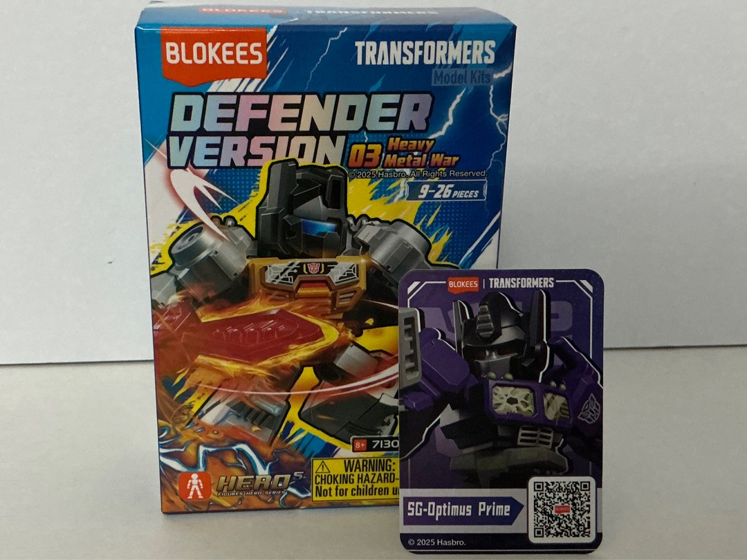Transformers Blokees Galaxy Defenders Version 03 SG Optimus Prime NEW ...