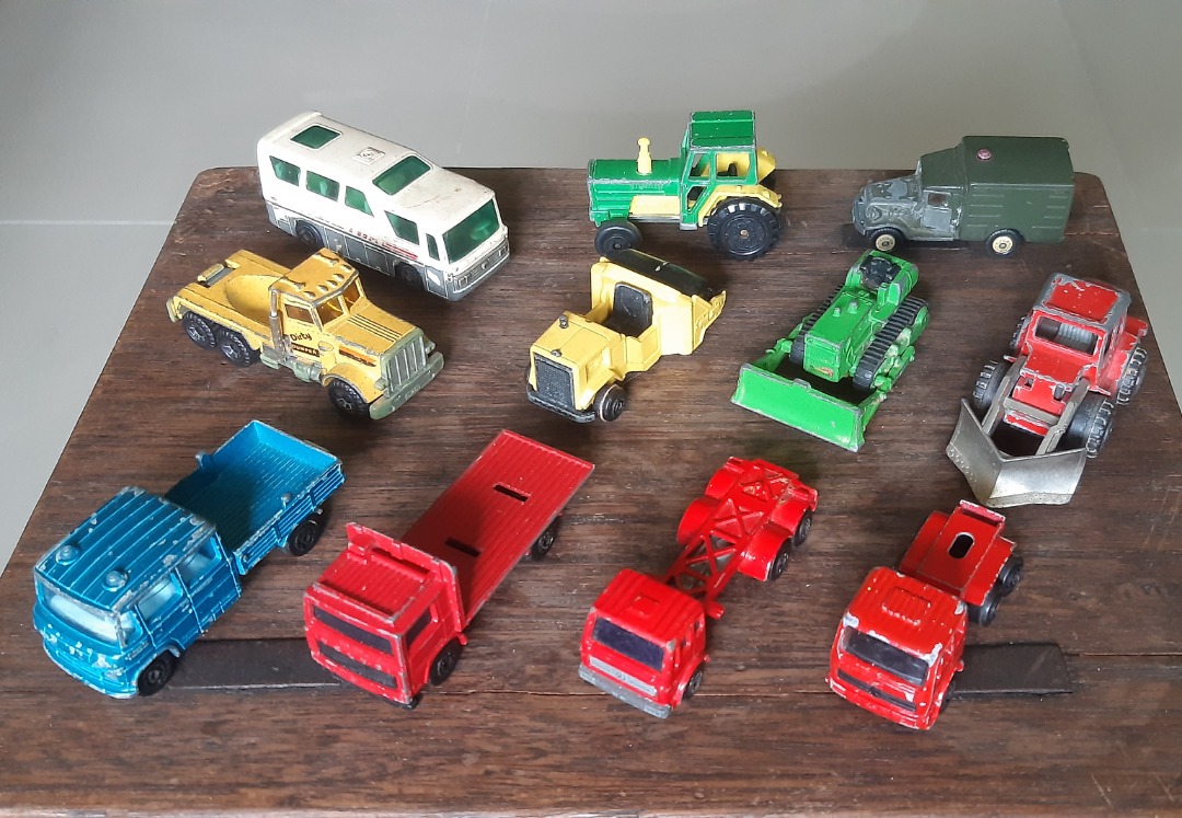 Vintage Majorette/Matchbox diecast toys (set of 11), Hobbies & Toys ...