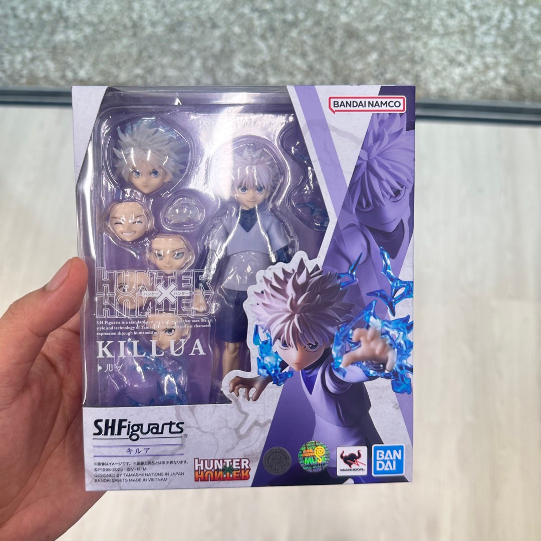 ⬇️睇描述先 📮包順豐 bandai shf killua 基路亞 全職獵人 獵人 HXH hunter x hunter figure IV ...