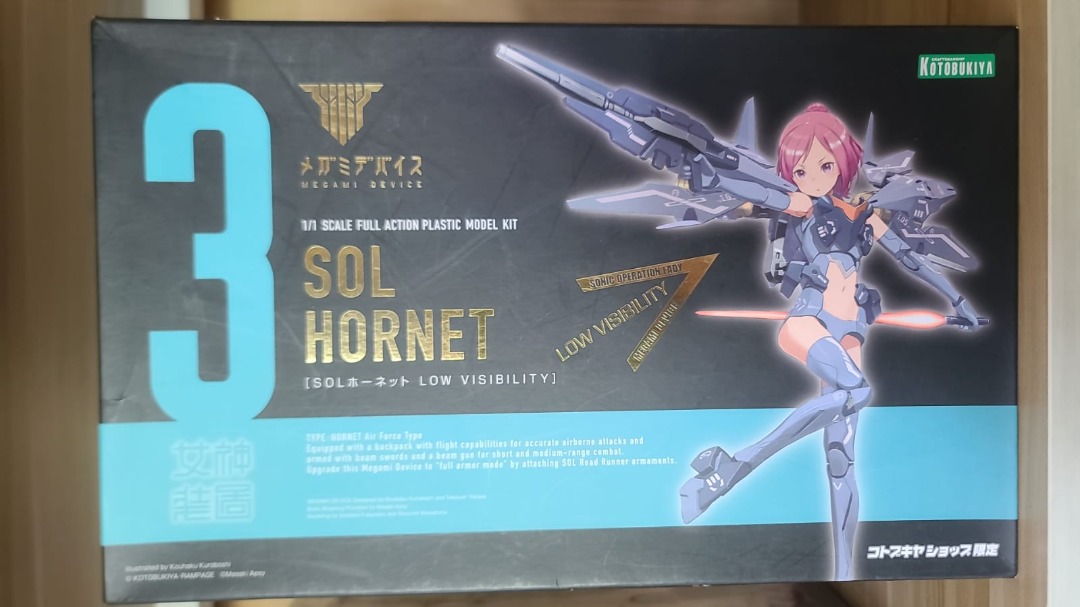 壽屋 Kotobukiya 1/1 Megami Device 女神裝置 3 黄蜂娘 Megami device SOL hornet LOW ...