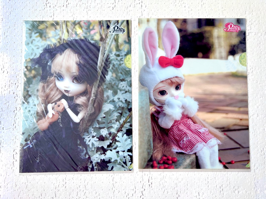 絕版 Pullip F-207 Pullip Noir F-206 Pullip leprotto文件夾 File Folder 文具 ...