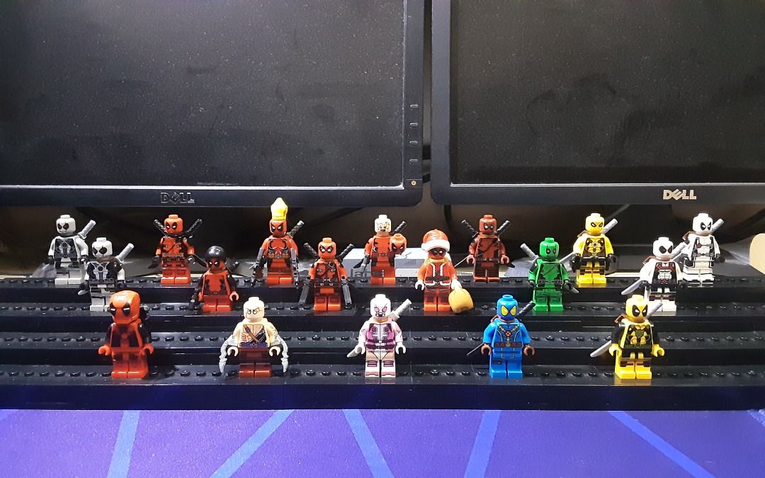 Alt-Brick Brand Deadpool Multiverse Minifig Set, Hobbies & Toys, Toys ...