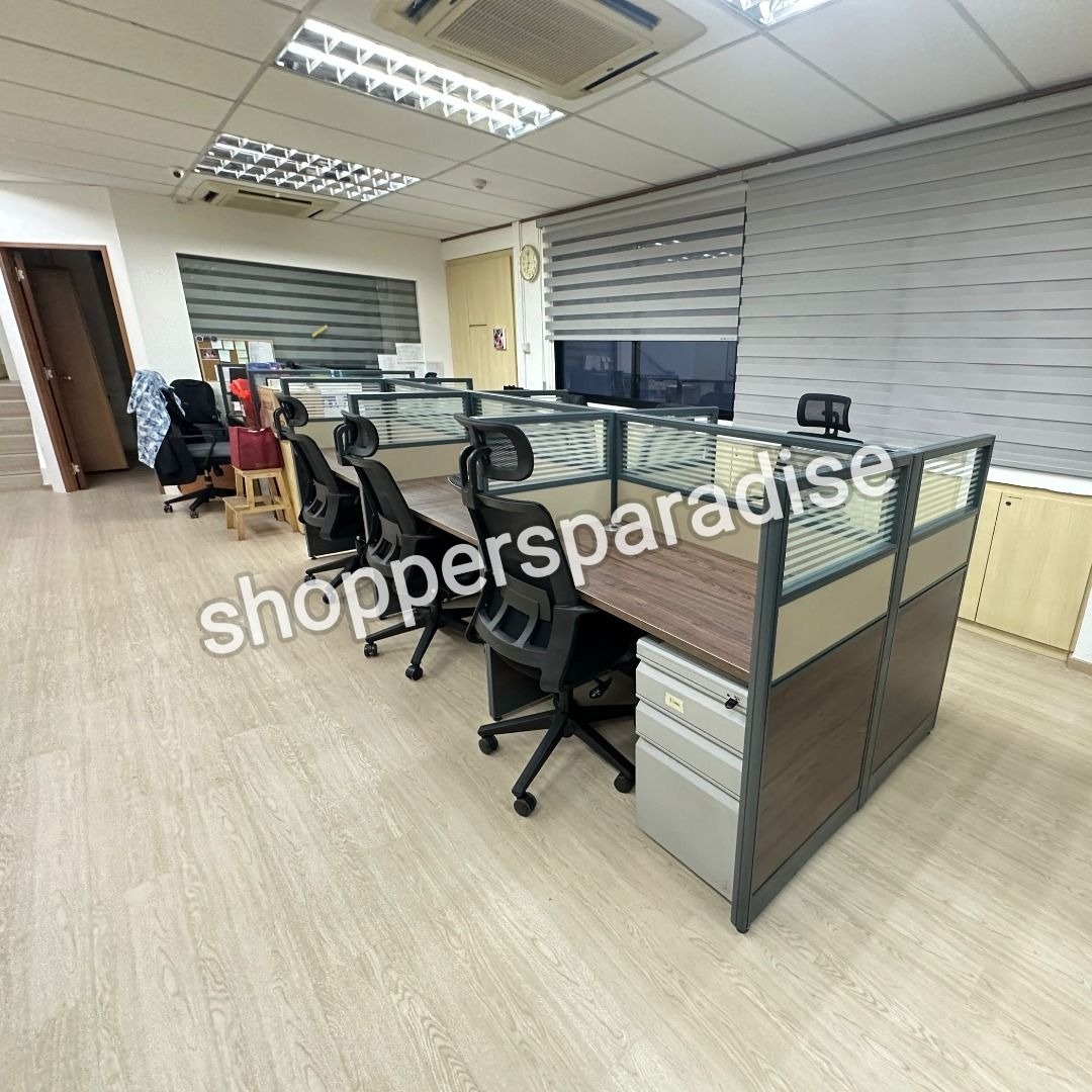 B37 Executive Workstation,with high partion,with/without pedestal ...