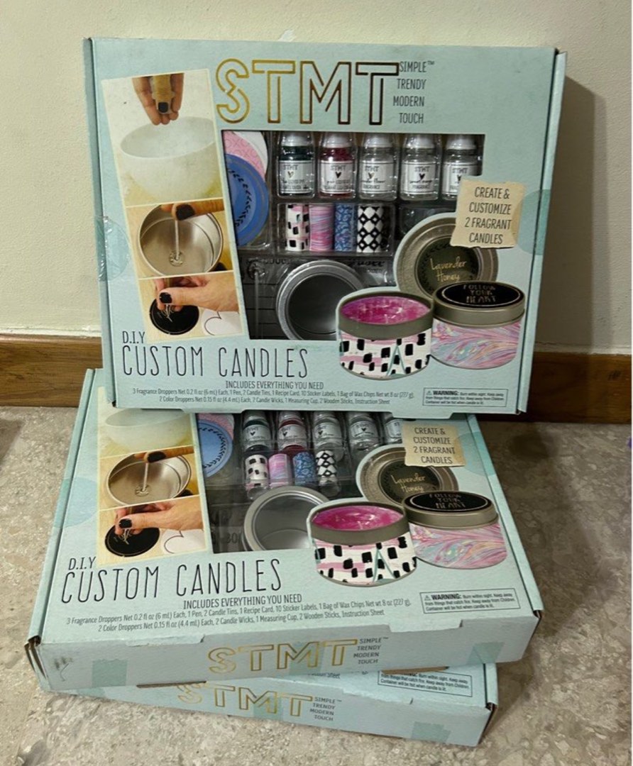 Brand new BN stmt candle making kit diy activity craft, Hobbies & Toys ...