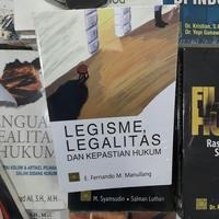 BUKU LEGISME LEGALITAS DAN KEPASTIAN HUKUM - E FERNANDO M MANULLANG ...