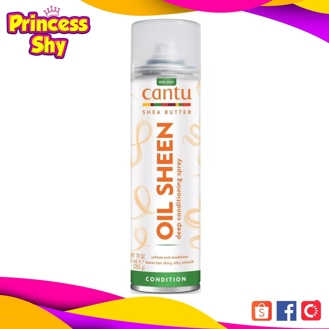 CANTU Oil Sheen Deep Conditioning Spray 10 oz, Beauty & Personal Care ...