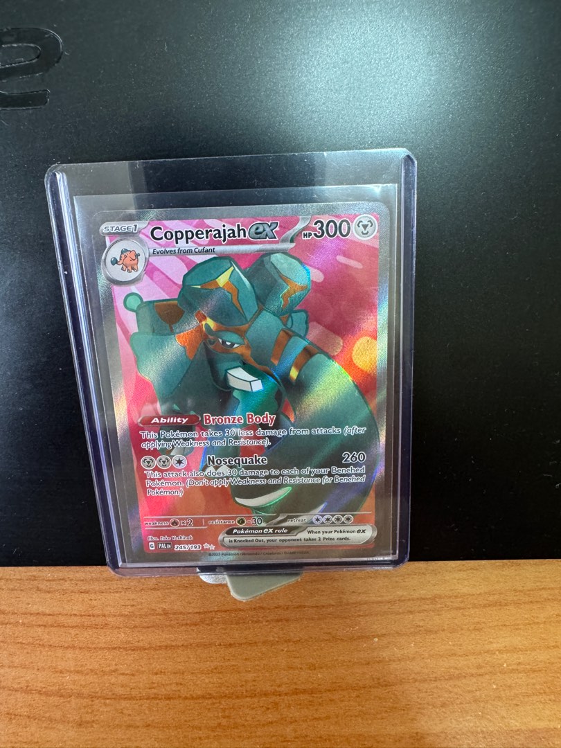 Copperajah EX Pokemon Card, Hobbies & Toys, Toys & Games on Carousell