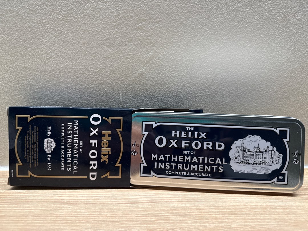 Helix Oxford Set of Mathematical Instruments, Hobbies & Toys ...