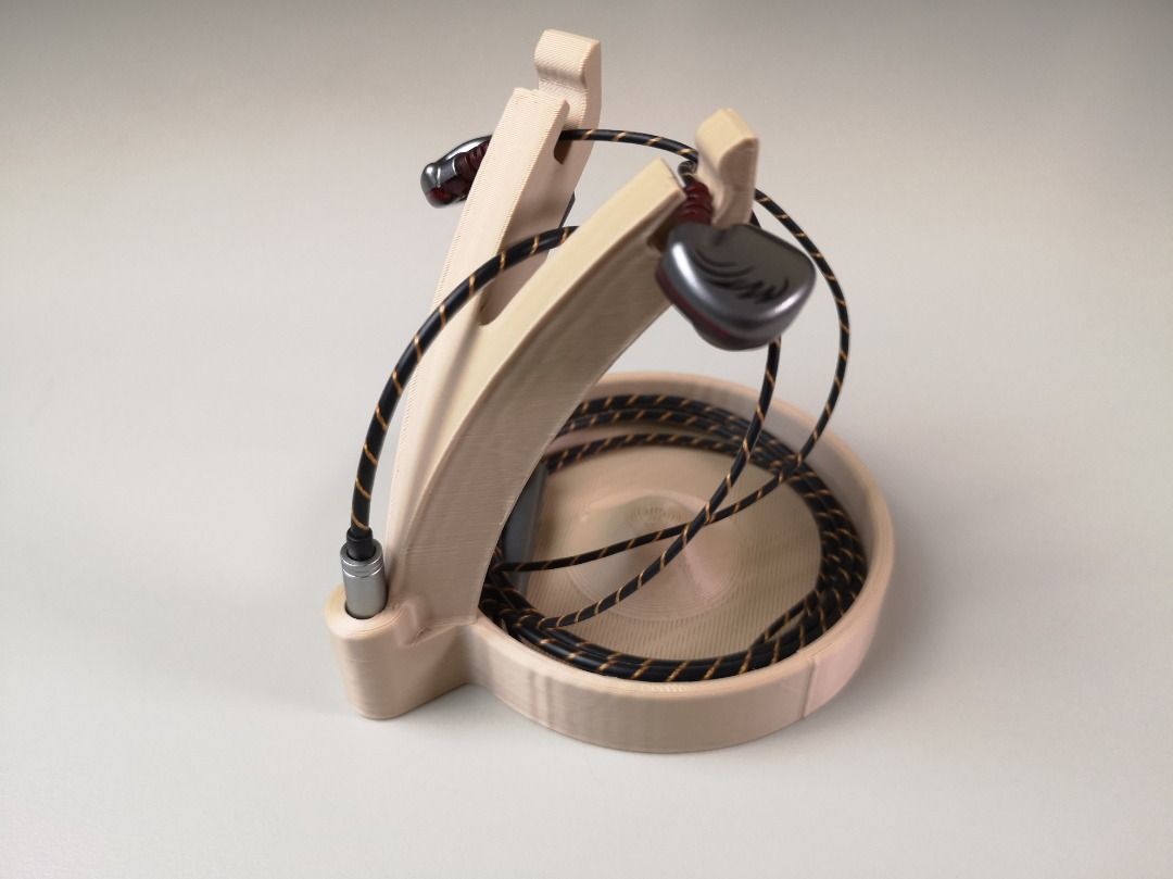 IEM Earbuds Desktop Stand - 3D Printed, Everything Else, Others on ...