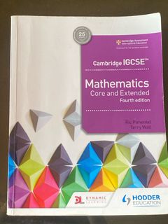 CAMBRIDGE IGCSE Mathematics Coursebook, Hobbies & Toys, Books ...