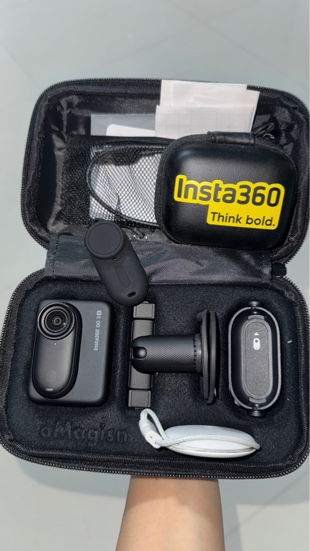 Insta360 GO 3S 4K Action Camera - Complete Set, Photography, Cameras on ...