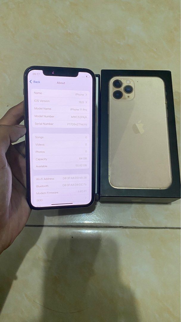 iphone 11 pro 64gb ex ibox, Telepon Seluler & Tablet, iPhone, iPhone 11 ...