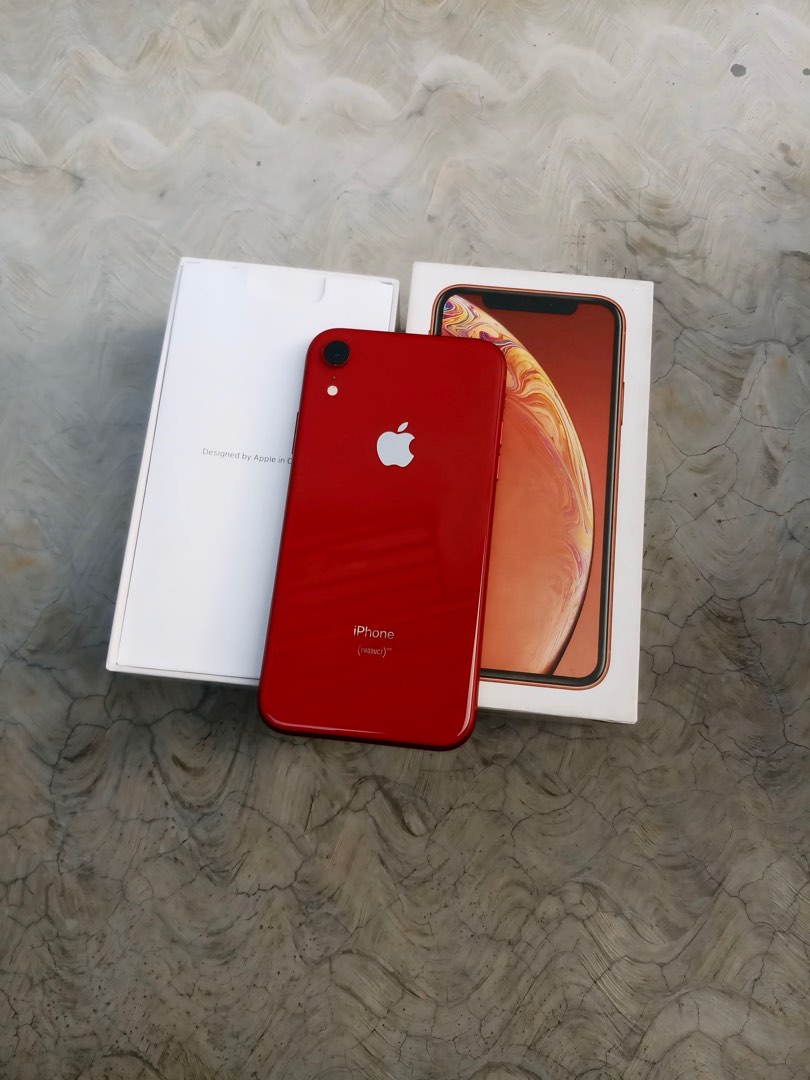 Iphone xr 64 gb Red edition, Telepon Seluler & Tablet, iPhone, iPhone X ...