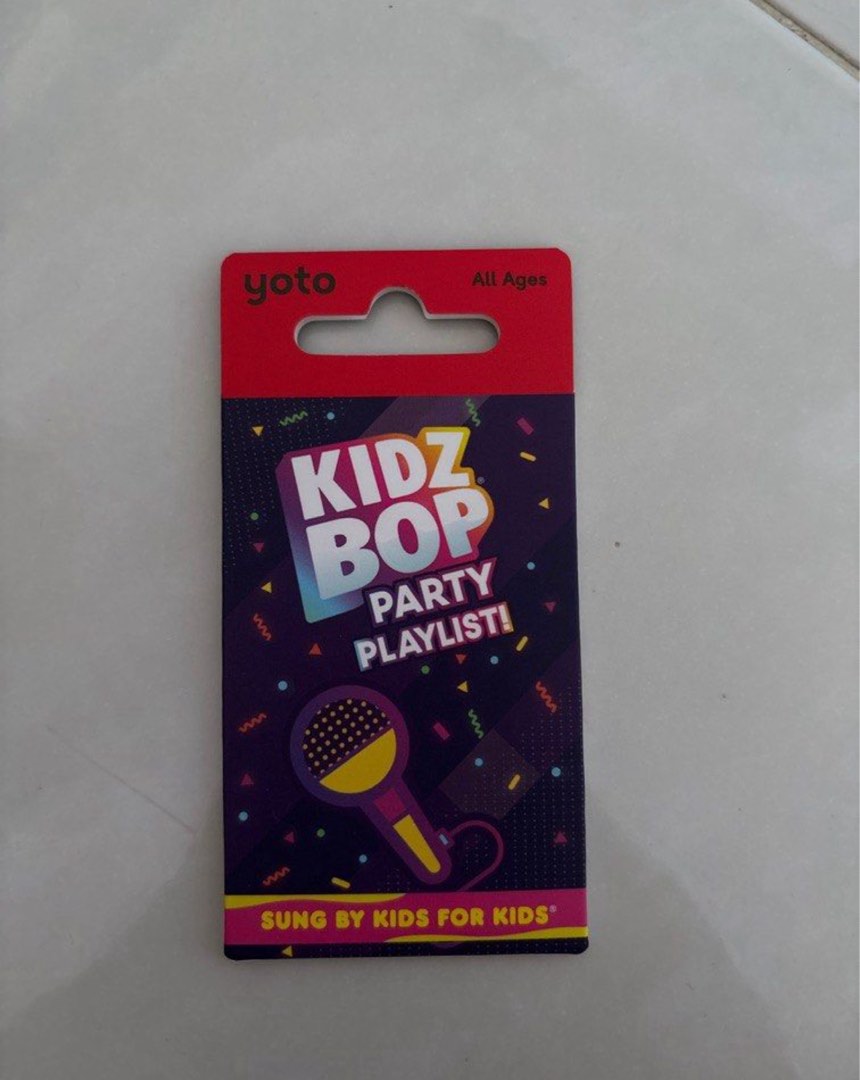 KidzBop Party Playlist Yoto Card, Hobbies & Toys, Toys & Games on Carousell