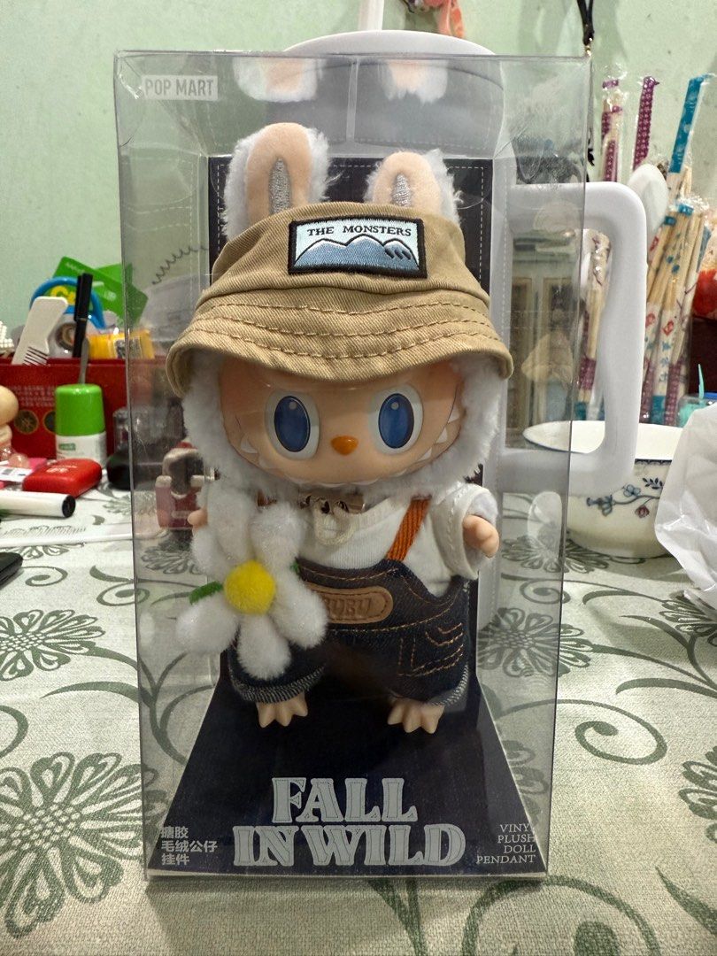 Labubu Fall in Wild Plush Doll, Hobbies & Toys, Toys & Games on Carousell