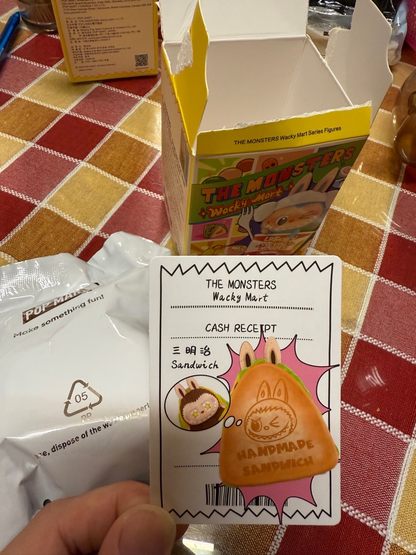 Pop Mart Labubu Wacky mart Sandwich sealed, Hobbies & Toys, Toys ...