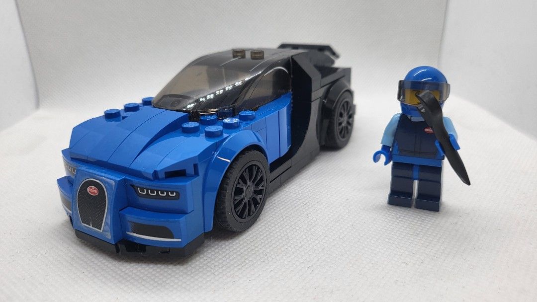 Lego Speed Champions 75878 Bugatti Chiron (used), Hobbies & Toys, Toys ...