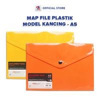 Map File Plastik Berwarna A5 Map Model Kancing 1 Sedang Satuan / PB ...