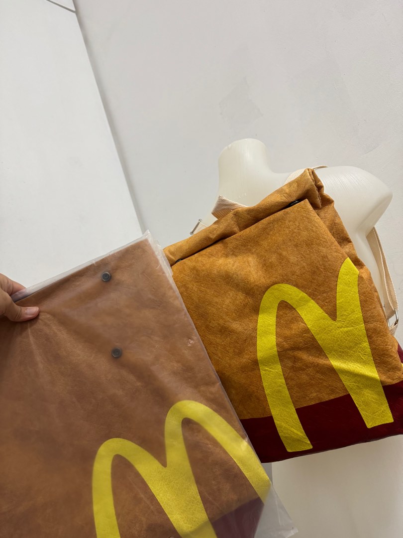 Mcdo PaperBagpack, Women's Fashion, Bags & Wallets, Backpacks on Carousell