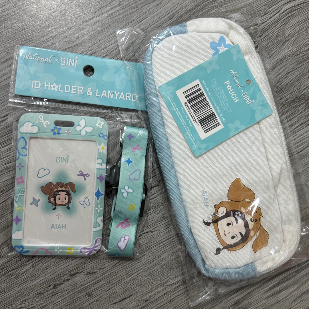 NBS x Bini Aiah Pouch, ID Holder & Lanyard, Hobbies & Toys, Stationary ...