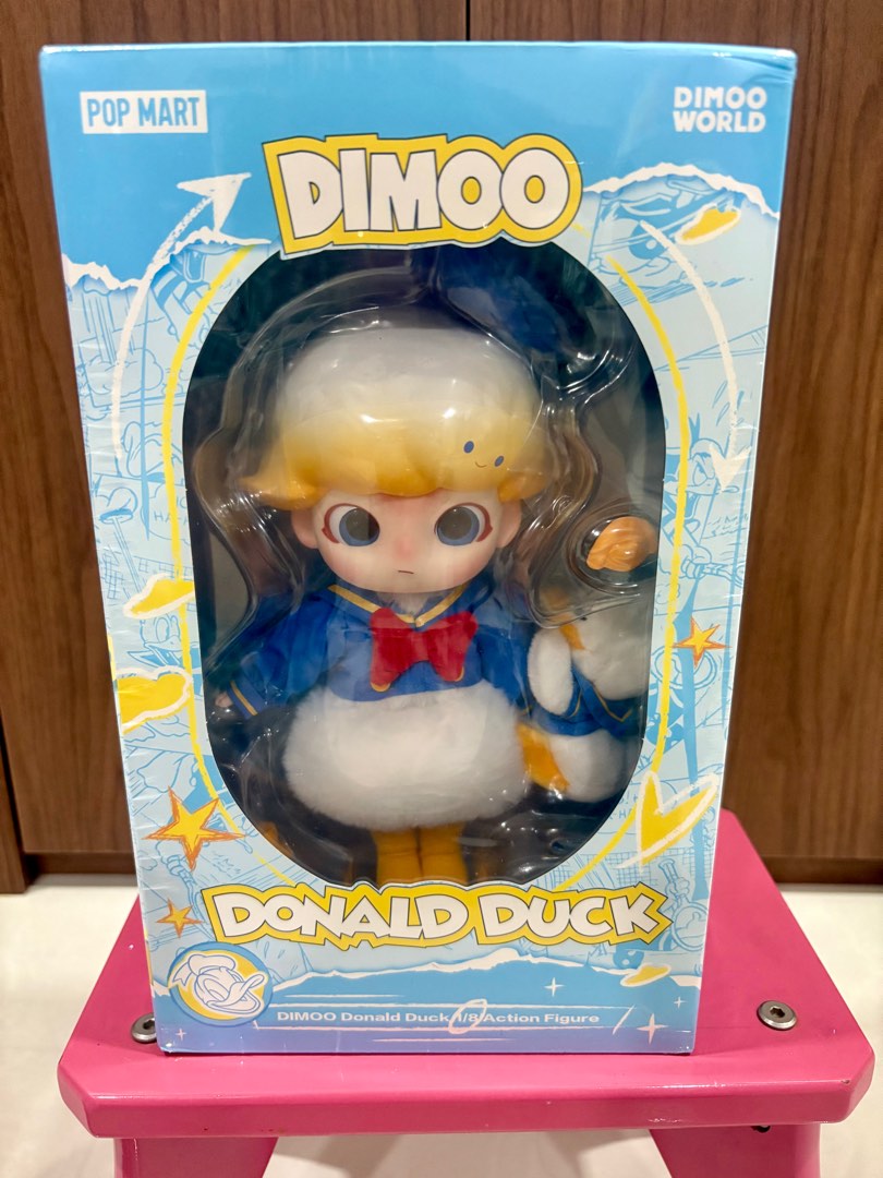 POP MART DIMOO Donald Duck Action Figure, Hobbies & Toys, Toys & Games ...