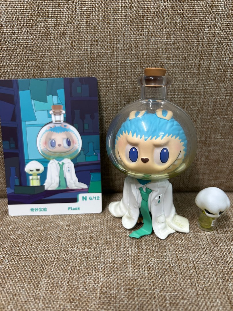 Pop Mart Monsters Flask, Hobbies & Toys, Toys & Games on Carousell