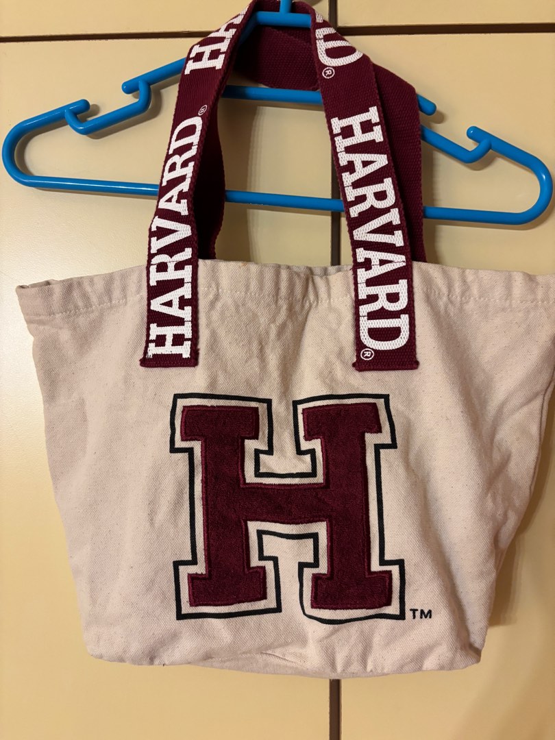 Primark Harvard Mini Tote, Women's Fashion, Bags & Wallets, Tote Bags ...